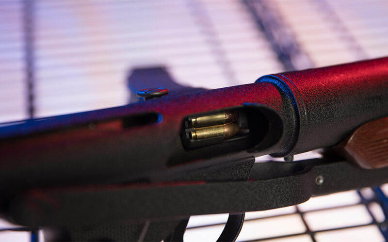 The Sterling 9mm, a popular sub machine gun all over the world