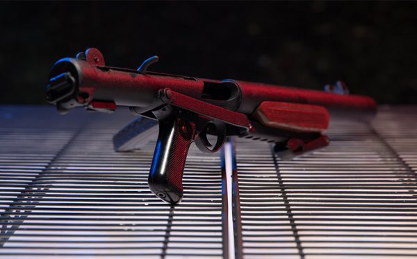 The Sterling 9mm, a popular sub machine gun all over the world