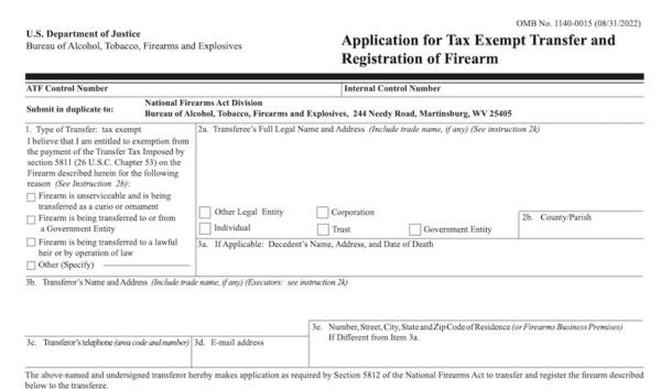 How To Transfer Ownership of a Firearm or Suppressor - SilencerCo