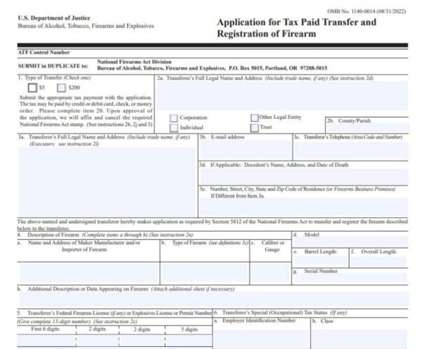 What Is an ATF Tax Stamp? - SilencerCo