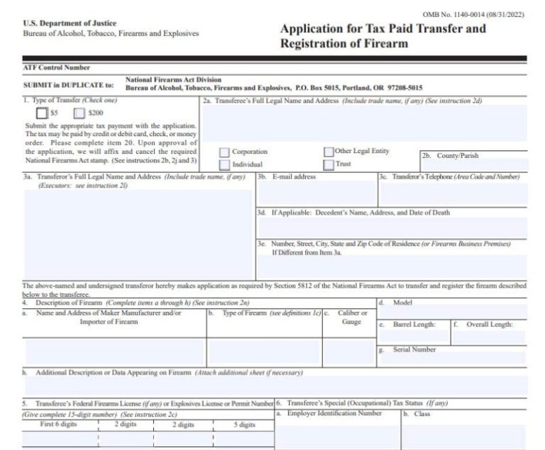 The National Firearms Act (NFA) of 1934 - SilencerCo